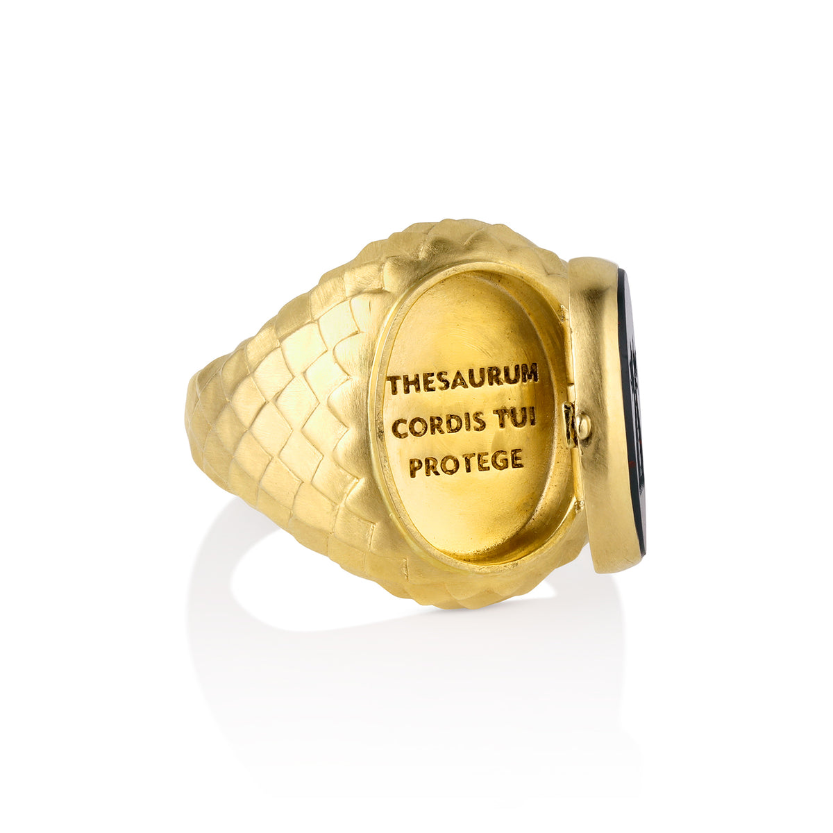 Double Dragon Poison Locket ring – Seal & Scribe